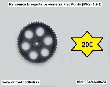 remenica bregaste osovine za Fiat Punto (Mk2) 1.9 D
Fiat Punto Mk2