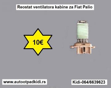 REOSTAT VENTILATORA KABINE ZA FIAT PALIO
 FIAT PALIO