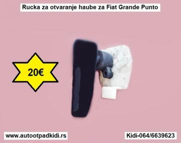 Rucka za otvaranje haube za Fiat Grande Punto
Fiat Grande Punto