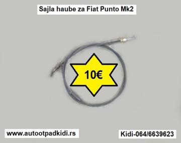 Sajla haube za Fiat Punto Mk2
Fiat Punto Mk2