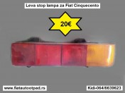 Leva sto lampa za Fiat Cinquecento