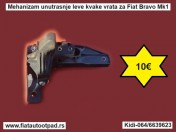 Mehanizam unutrasnje leve kvake vrata za Fiat Bravo Mk1