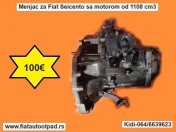 Menjac za Fiat Seicento sa motorom od 1108 cm3