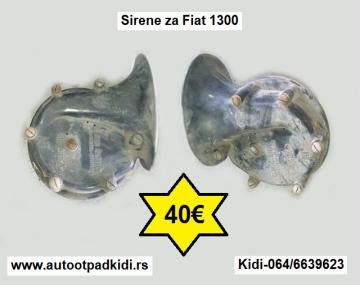 Sirene za Fiat 1300
Fiat 1300/1500 (Miletrecento) Tristac (oldtajmer)