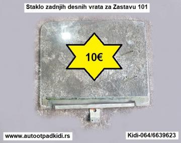 Staklo zadnjih desnih vrata za Zastavu 101
Zastava 101