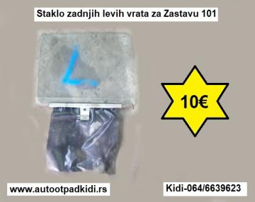 STAKLO ZADNJIH LEVIH VRATA ZA ZASTAVU 101
 ZASTAVA 101