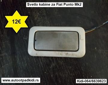 Svetlo kabine za Fiat Punto Mk2
Fiat Punto Mk2