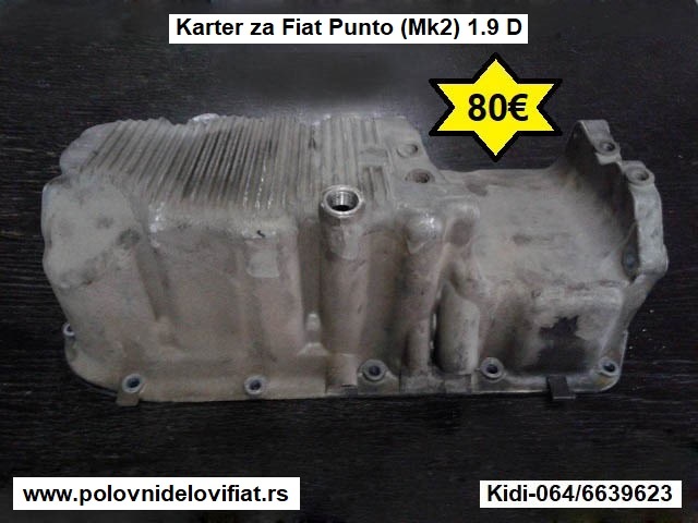 Karter za Fiat Punto (Mk2) 1.9 D