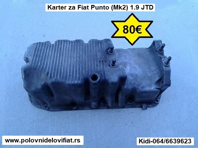 Karter za Fiat Punto (Mk2) 1.9 JTD