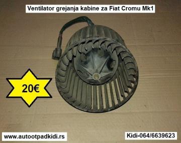 VENTILATOR GREJANJA KABINE ZA FIAT CROMU MK1
 FIAT CROMA MK1