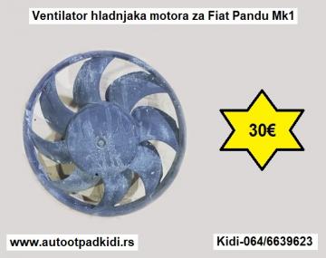 Ventilator hladnjaka motora za Fiat Pandu Mk1
Fiat Panda Mk1