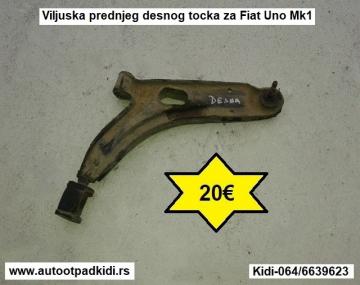 Viljuska prednjeg desnog tocka za Fiat Uno Mk1
Fiat Uno Mk1