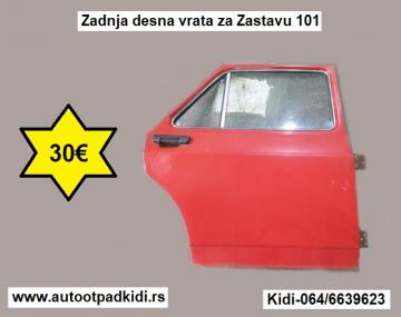 ZADNJA DESNA VRATA ZA ZASTAVU 101
 ZASTAVA 101