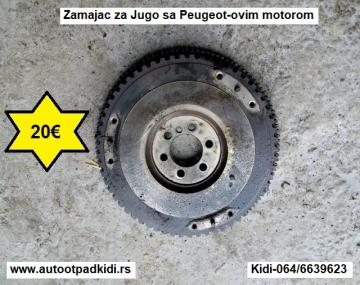 ZAMAJAC ZA JUGO SA PEUGEOT-OVIM MOTOROM
 JUGO