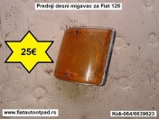 Prednji desni migavac za Fiat 128