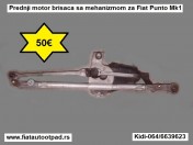 Prednji motor brisaca sa mehanizmom za Fiat Punto Mk1