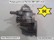 Pumpa goriva za Fiat Uno (Mk1) 903 cm3