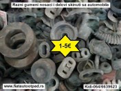 Razni gumeni nosaci i delovi skinuti sa automobola