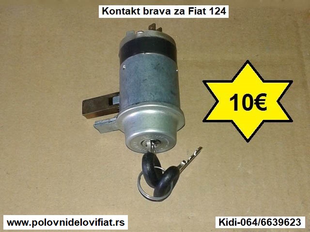 Kontakt brava za Fiat 124