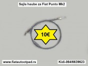 Sajla haube za Fiat Punto Mk2