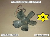 Ventilator grejanja kabine za Fiat 128