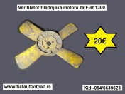 Ventilator hladnjaka motora za Fiat 1300