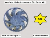 Ventilator hladnjaka motora za Fiat Pandu Mk1