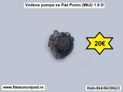 Vodena pumpa za Fiat Punto (Mk2) 1.9 D