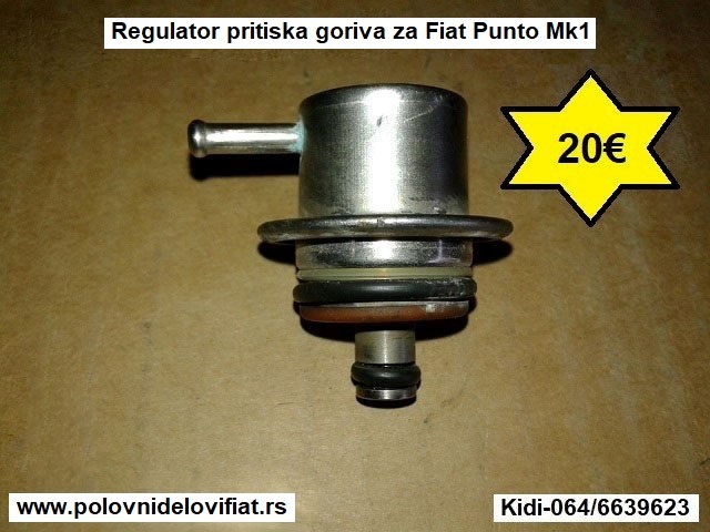 Regulator pritiska goriva za Fiat Punto Mk1