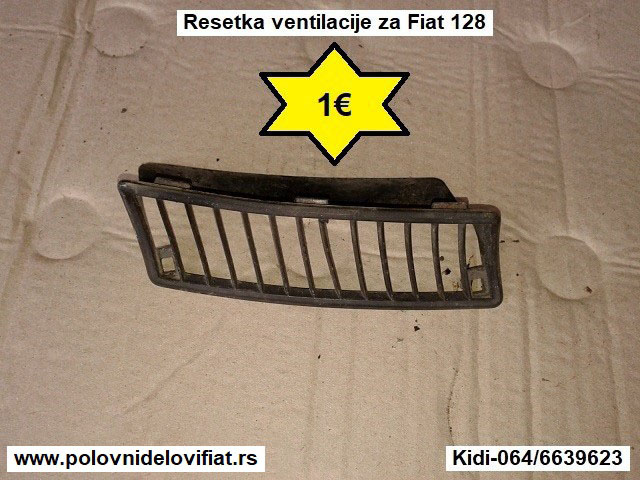 Resetka ventilacije za Fiat 128