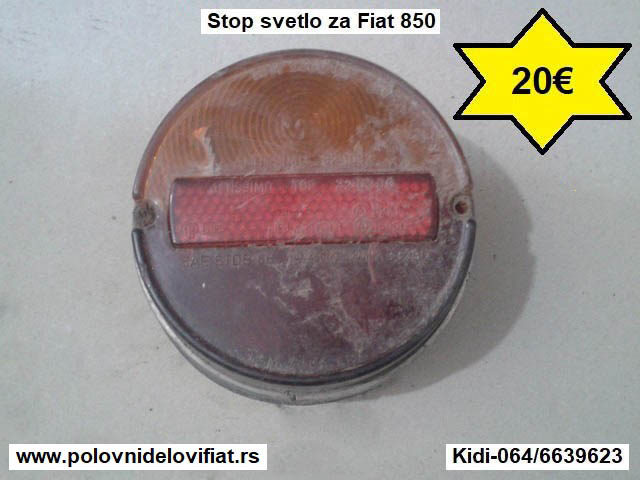 Stop svetlo za Fiat 850