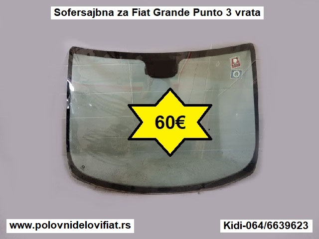 Sofersajbna za Fiat Grande Punto 3 vrata