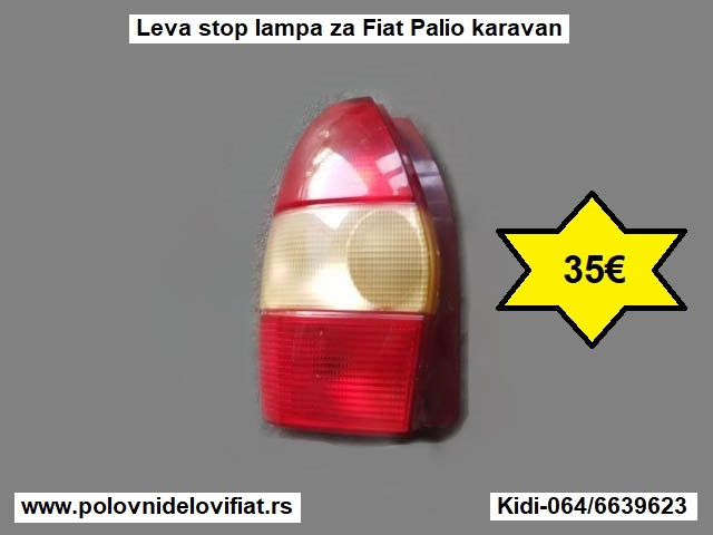 Leva stop lampa za Fiat Palio karavan