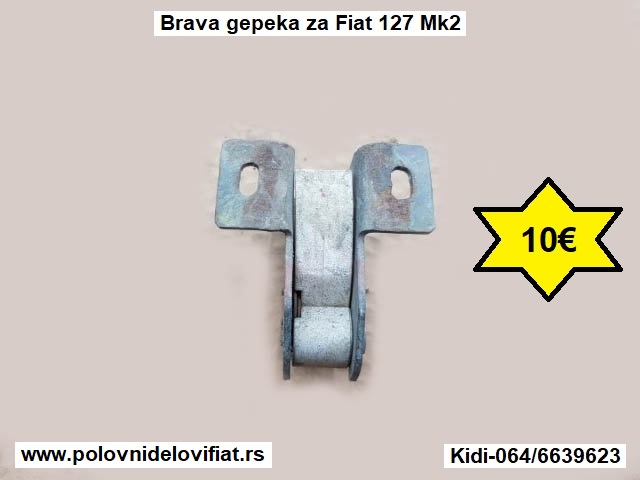 Brava gepeka za Fiat 127 Mk2