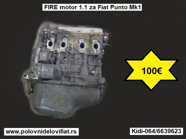 FIRE motor 1.1 za Fiat Punto Mk1