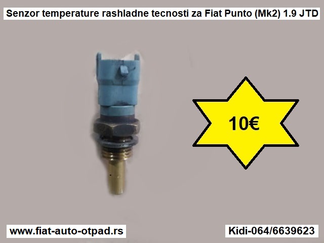 Senzor temperature rashladne tecnosti za Fiat Punto (Mk2) 1.9 JTD