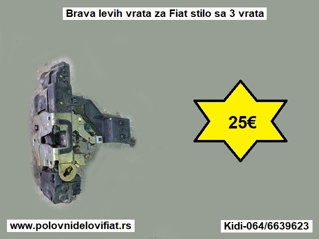 Brava levih vrata za Fiat Stilo sa 3 vrata