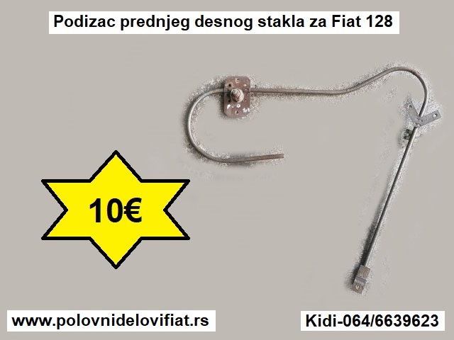 Podizac prednjeg desnog stakla za Fiat