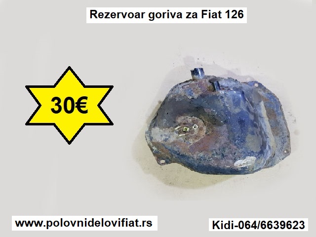 Rezervoar goriva za Fiat 126