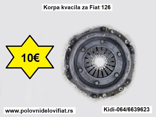 Korpa kvacila za Fiat 126