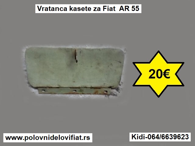 Vratanca kasete za Fiat AR 55