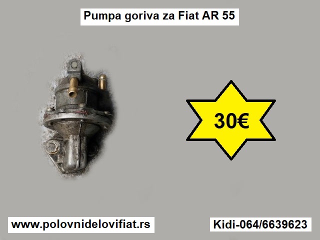 Pumpa goriva za Fiat AR 55