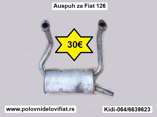 Auspuh za Fiat 126