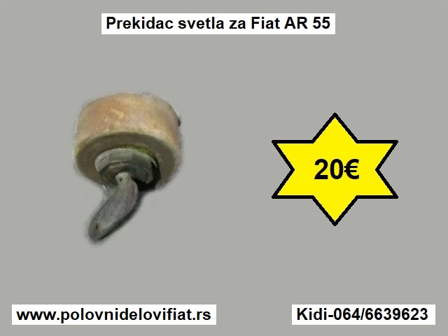 Prekidac svetla za Fiat AR 55