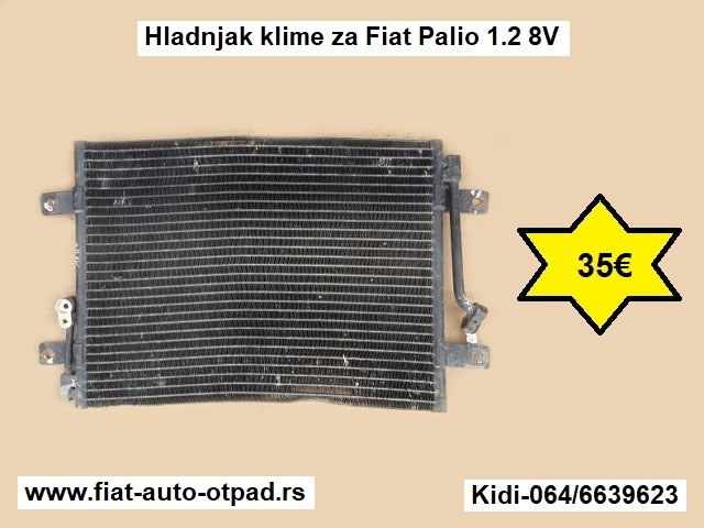 Hladnjak klime za Fiat Palio 1.2 8V