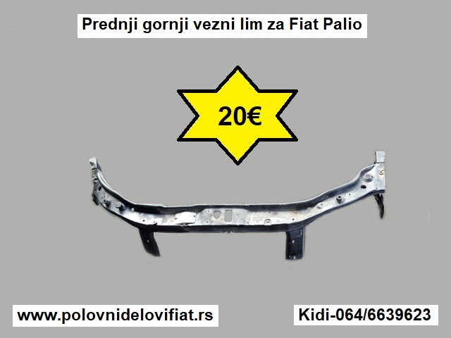 Prednji gornji vezni lim za Fiat Punto