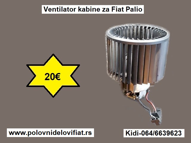 Ventilator kabine za Fiat Palio
