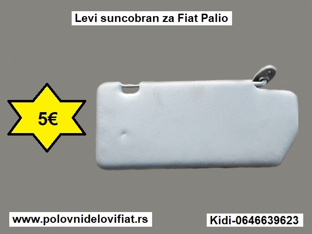 Levi suncobran za Fiat Palio