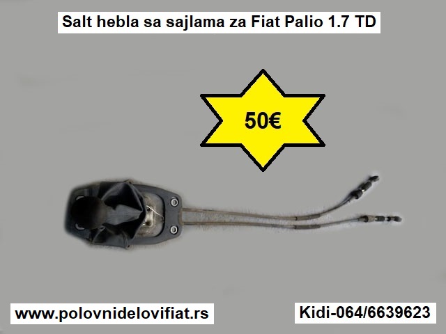 Salt hebla sa sajlama za Fiat Palio 1.7 TD