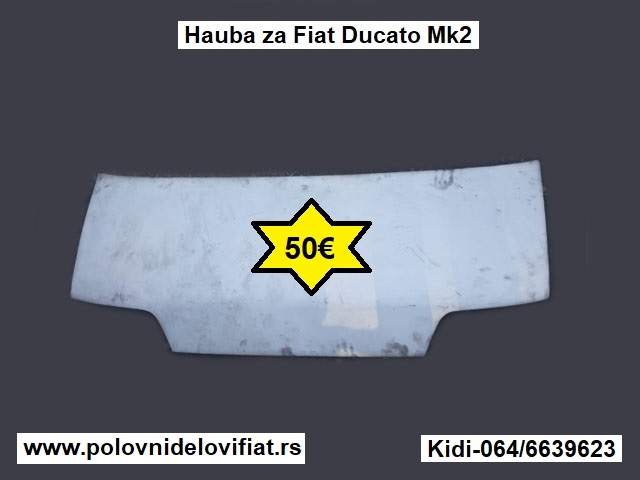 Hauba za Fiat Ducato Mk2